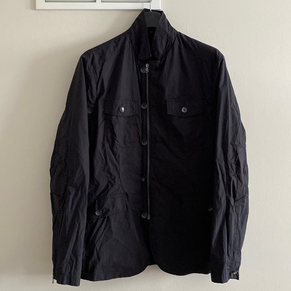 Kenneth Cole | Jackets & Coats | Mens Kenneth Cole Black Lightweight ...